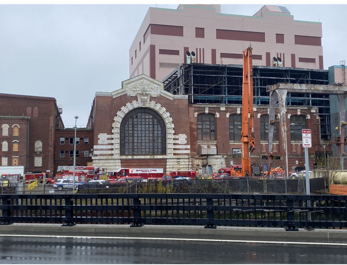 Technical rescue after a collapse at old Boston Edison Plant - Caught ...