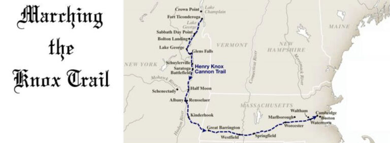On this day in 1776 - Henry Knox returns from Fort Ticonderoga with 59 ...