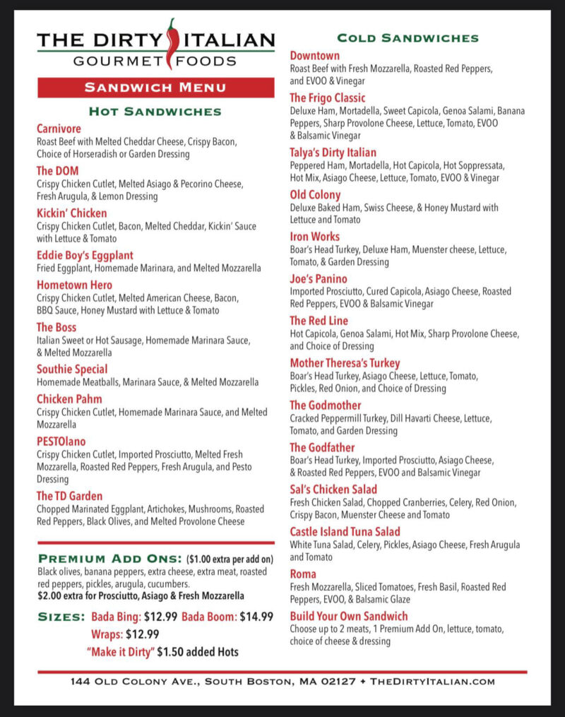 New to the Neighborhood - The Dirty Italian - Caught In Southie