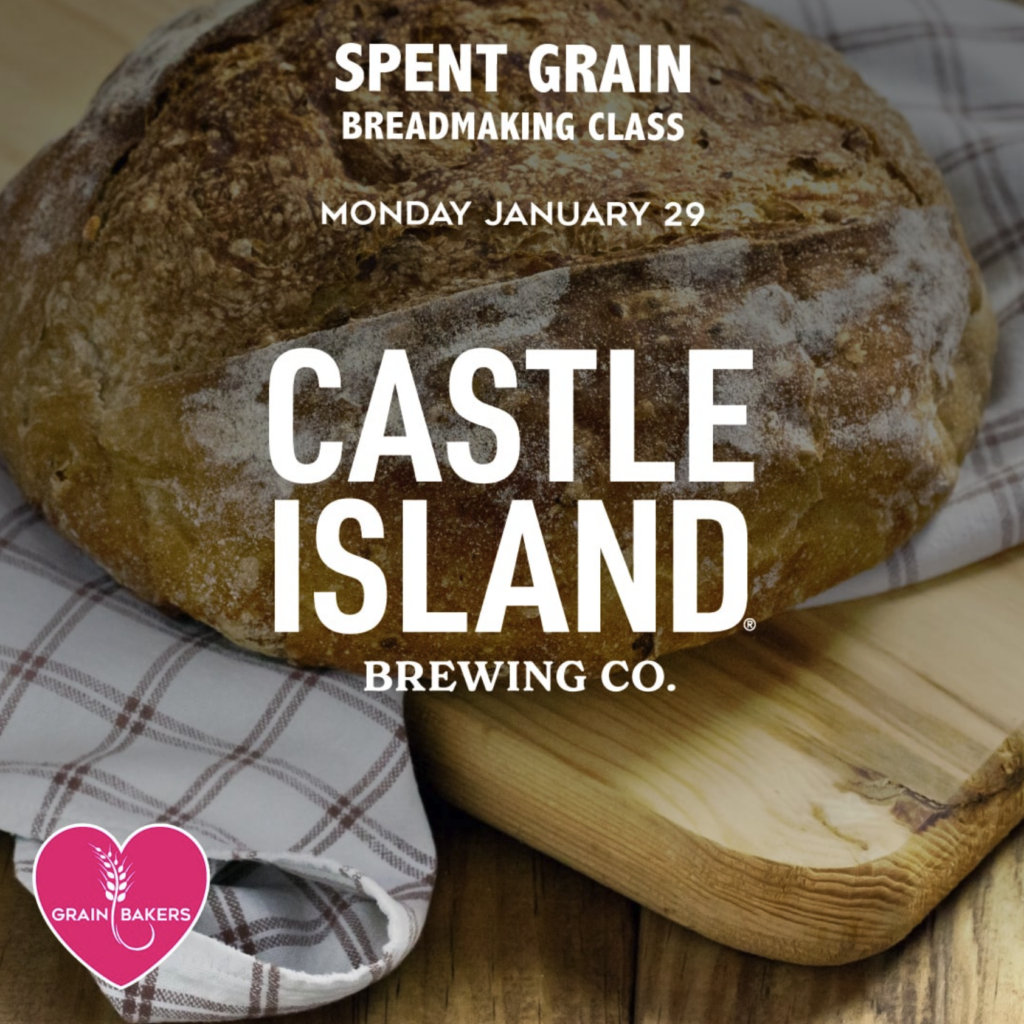 Castle Island Brewing Southie, Spent Grain Breadmaking Class - Caught ...