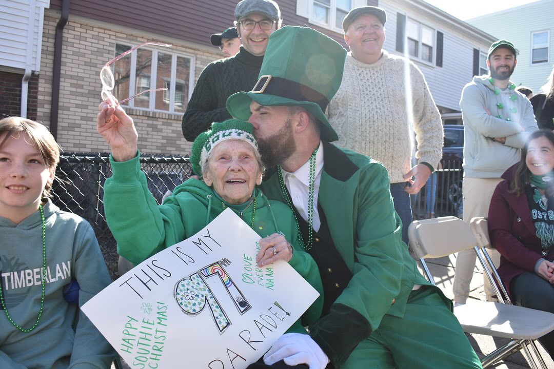 Nana Ellie Celebrates her 97th St. Patrick's Day Parade - Caught In Southie