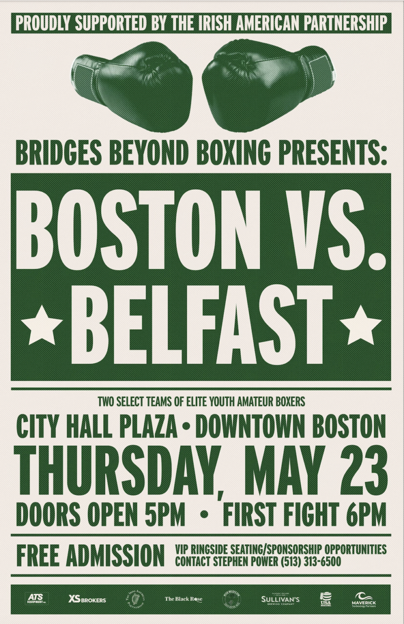 Boston vs. Belfast - a free boxing event at City Hall Plaza on Thursday ...
